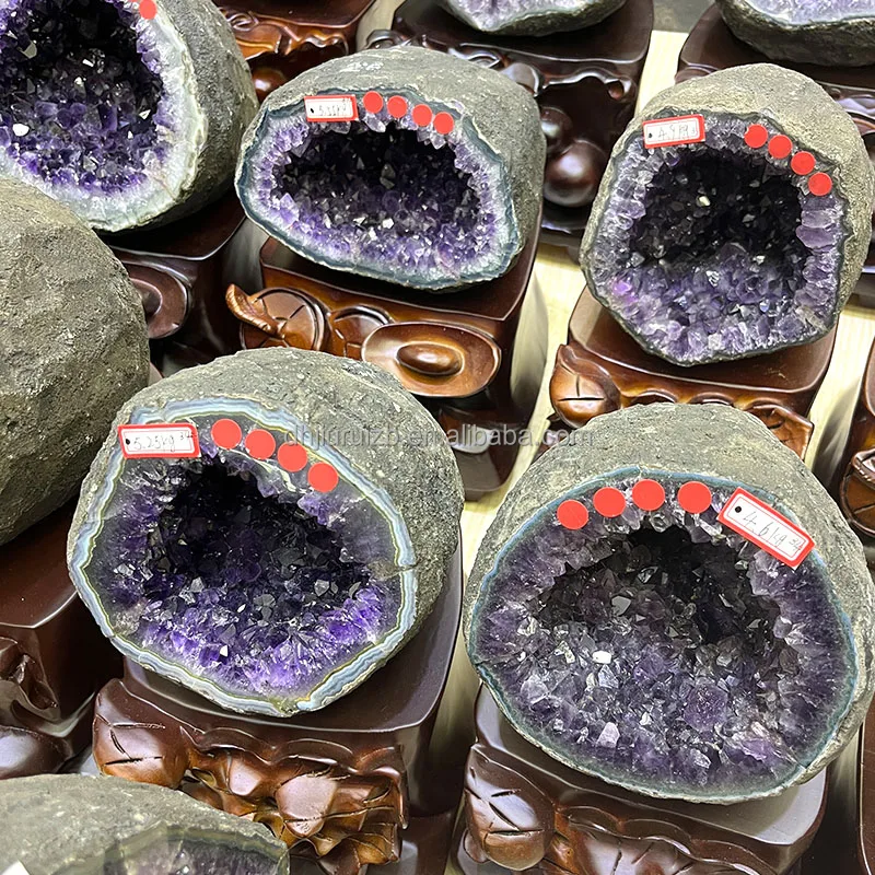 High Quality Natural Crystal Geode - Home Decor Ornament