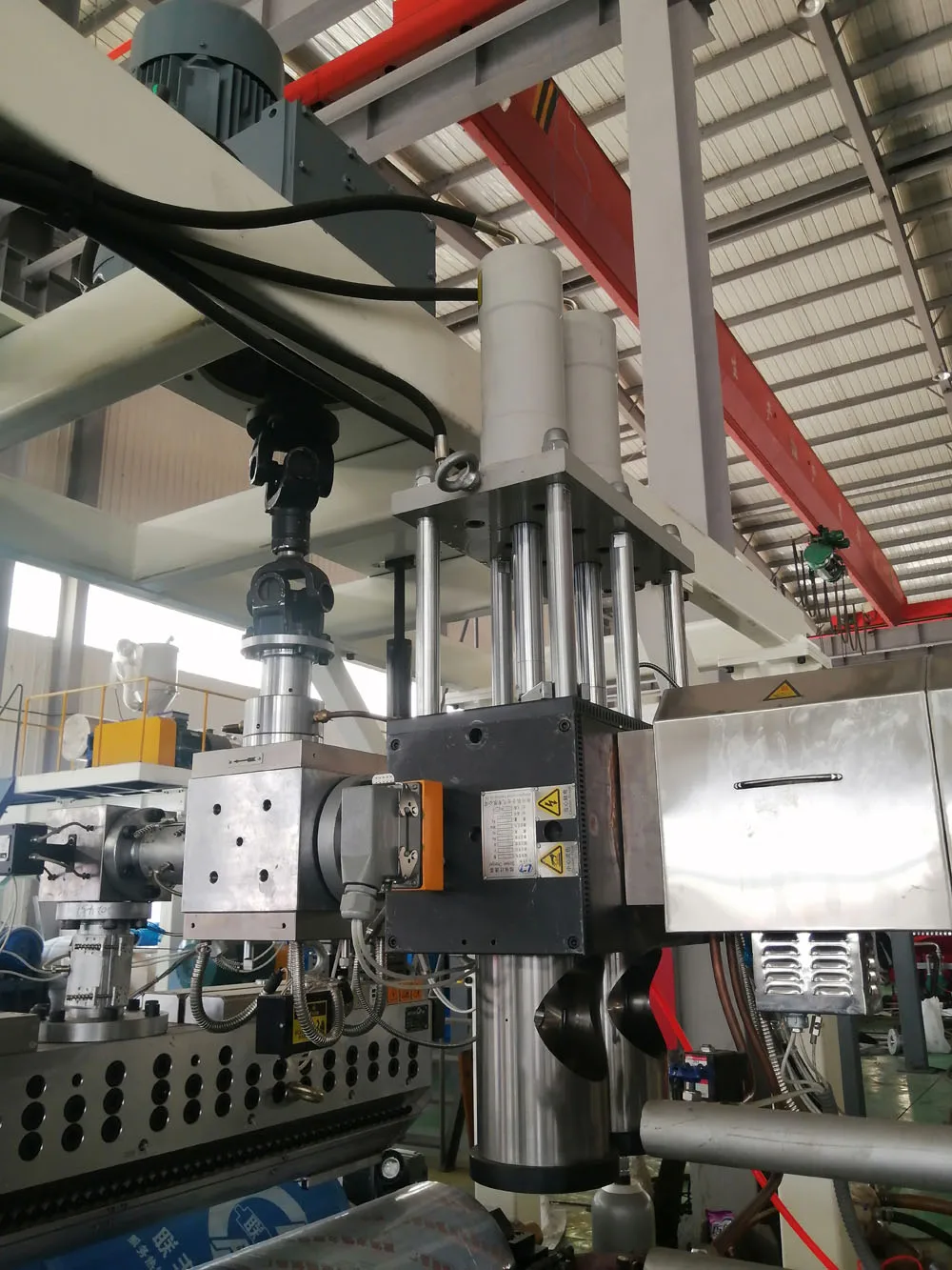 Asa Film+ Waste Recycle Pvc Plastic Roof Sheet Making Machinery Asa ...