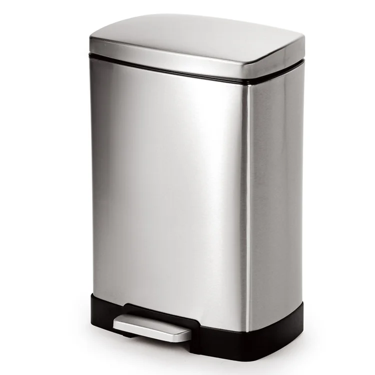 50L Stainless Steel Trash Can - Sustainable & Versatile