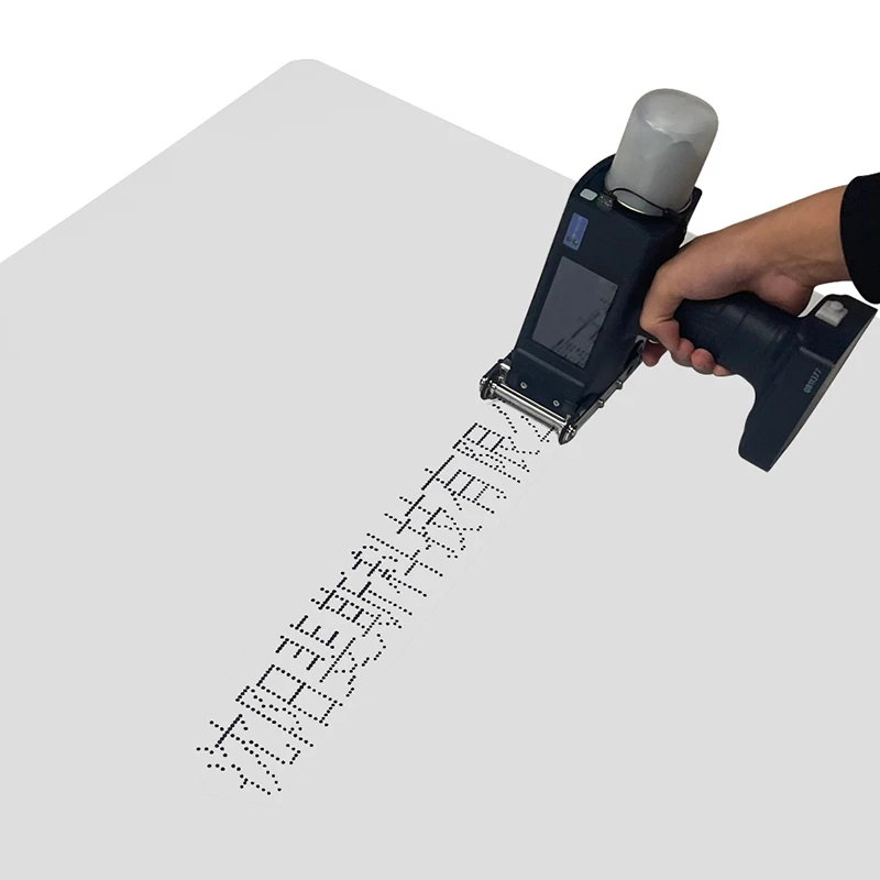 Good Product Large Characters Handheld Inkjet Printer 60mm With High ...