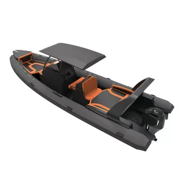 25ft Rib760 High Speed 15 People Aluminum Hull Pvc/hypalon Rib Boat ...