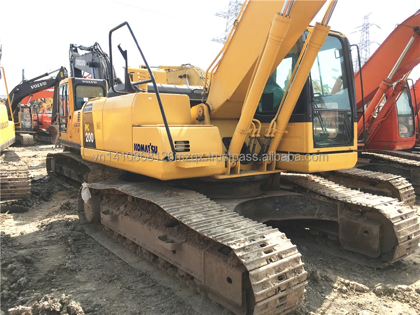 Used Excavators Pc200-8 Pc200 Komatsu Pc200-8 Hydraulic Crawler ...