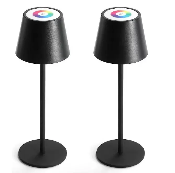 Smart Wifi Tuya Table Lamp - Colorful, Dimmable, Voice Control