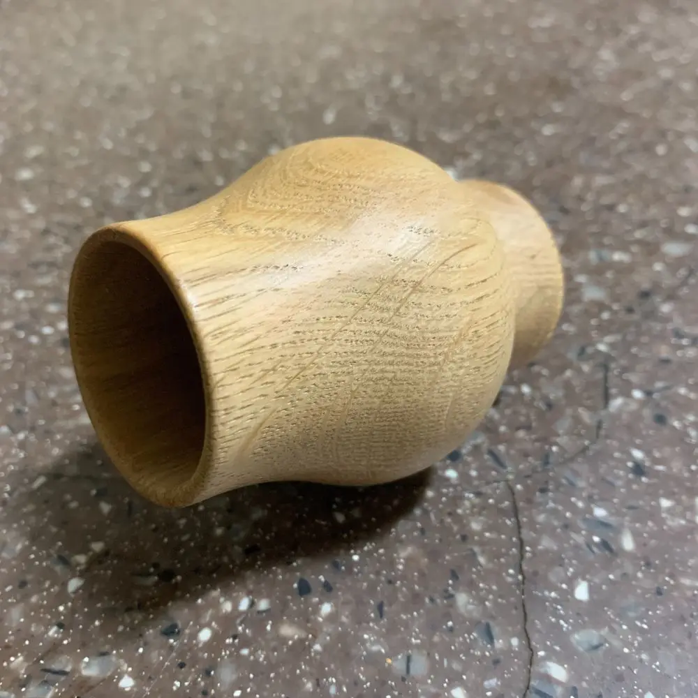 White Oak Beer Mugs Natural Solid Wooden Beer Cup Primitive Handmade ...
