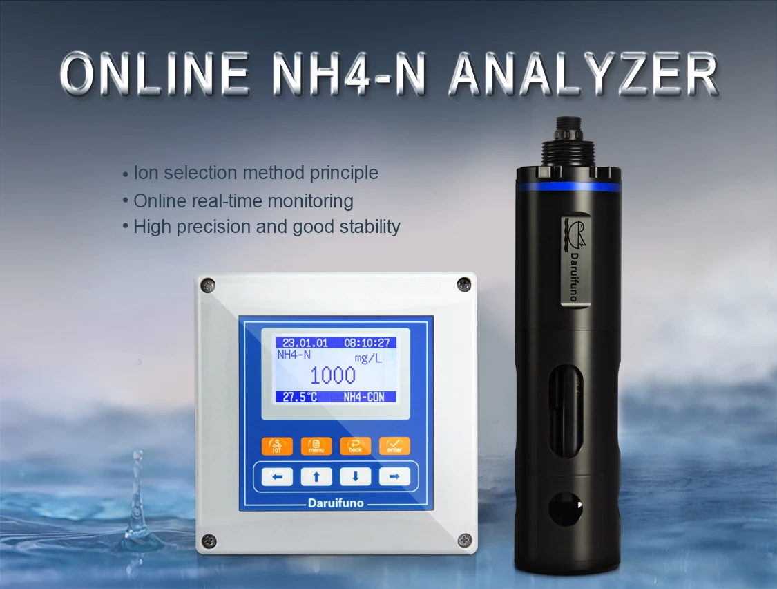 Ise Principle Online Digital Ammonia Nitrogen Analyzer Nh4-n Meter For Water - Buy Ammonia ...