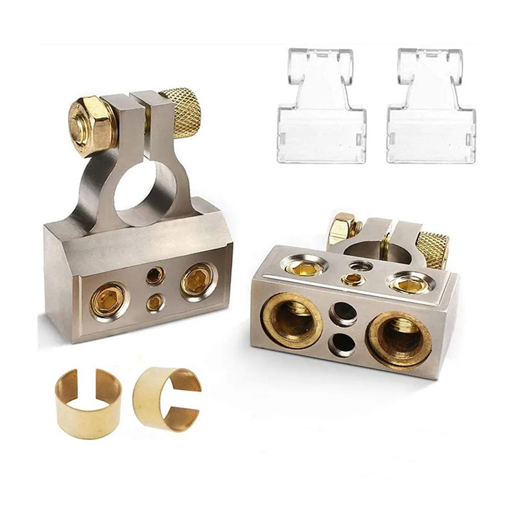 Amp Positive Negative Aluminum Alloy Battery Terminal Connectors With ...