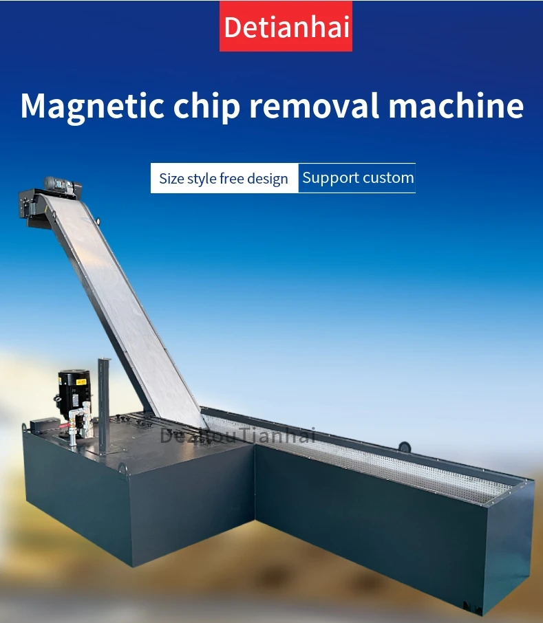 Debris Removal Machine Magnetic Chip Conveyors Building Debris ...