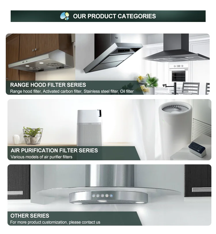 Activated Charcoal Carbon Filter CF-012 for Range Hoods