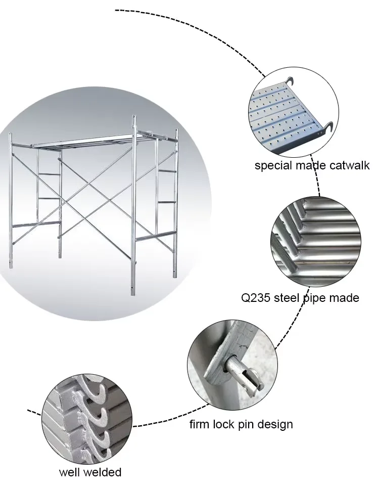 Professional Ringlock Galvanized Scaffold Towers Modern Design Scaffold ...