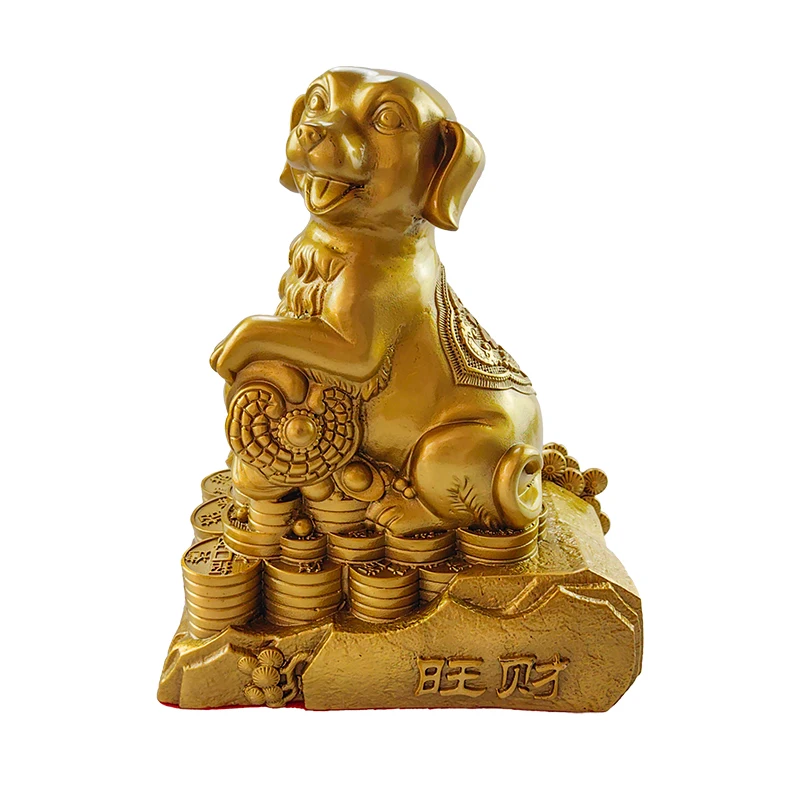 Metal gold dog chinese zodiac 60 photos - Astrologytoyou.com
