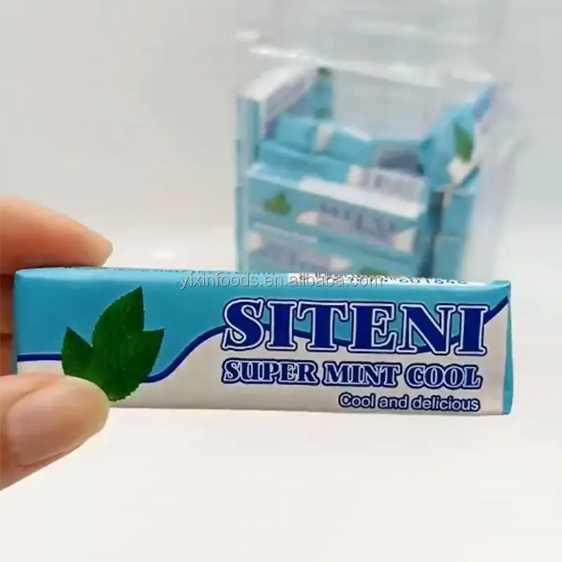 Wholesale Bulk Super Mint Gum Sweet Mix Fruit Flavor Jam Center Filled ...