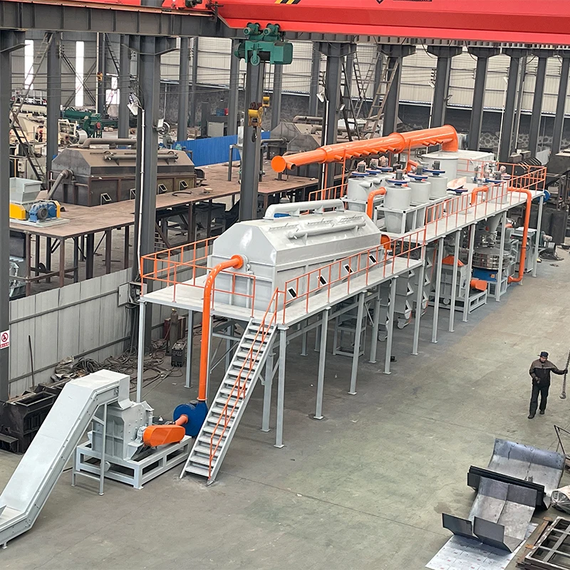VANEST New Technology Solar Panel Shredding and Separating Machine ...