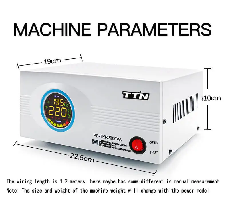 Ttn 800va Ac Voltage Regulator & Stabilizer Relay 220v | Oem