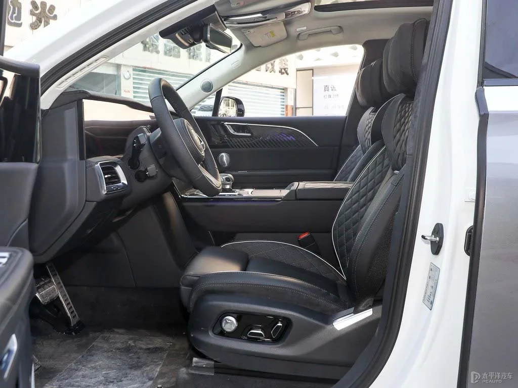 2022 660km Hongqi Ehs9 China's Top New Energy Vehicle Electric Ehs 9 E-hs9 Qixiang Six Seat ...