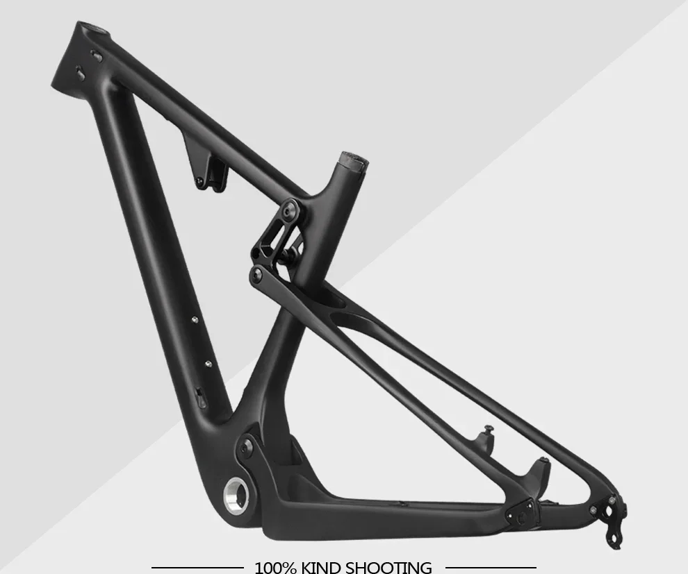 Full Carbon Suspension Bike Frame 29er MTB Thru AXle BOOST Carbon Fiber ...
