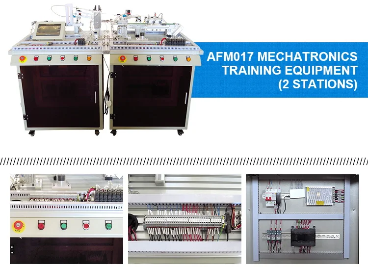 Mechatronics Training Equipment (2 Stations) Didactic Equipment ...
