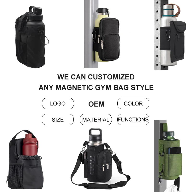 Magnetic Gym Bag - Portable and Organized Sports Pouch