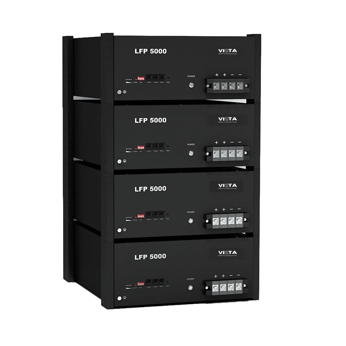 Rack Mounted Lfp Battery 10kwh For Power Wall Off Grid Hybrid - Buy ...