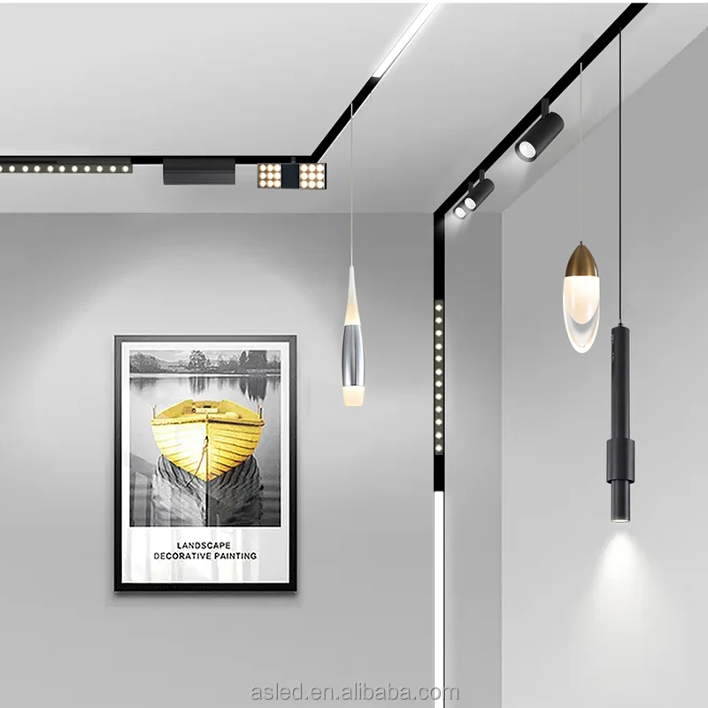 Pny Magnetic Tracks Lights System Indoor Lighting Ceiling Wall Light ...