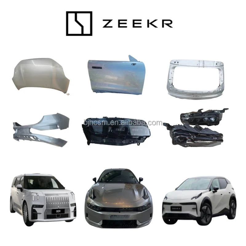 Zeekr 001 Complete Body Parts Zeekr X 009 Doors Headlights Front And ...
