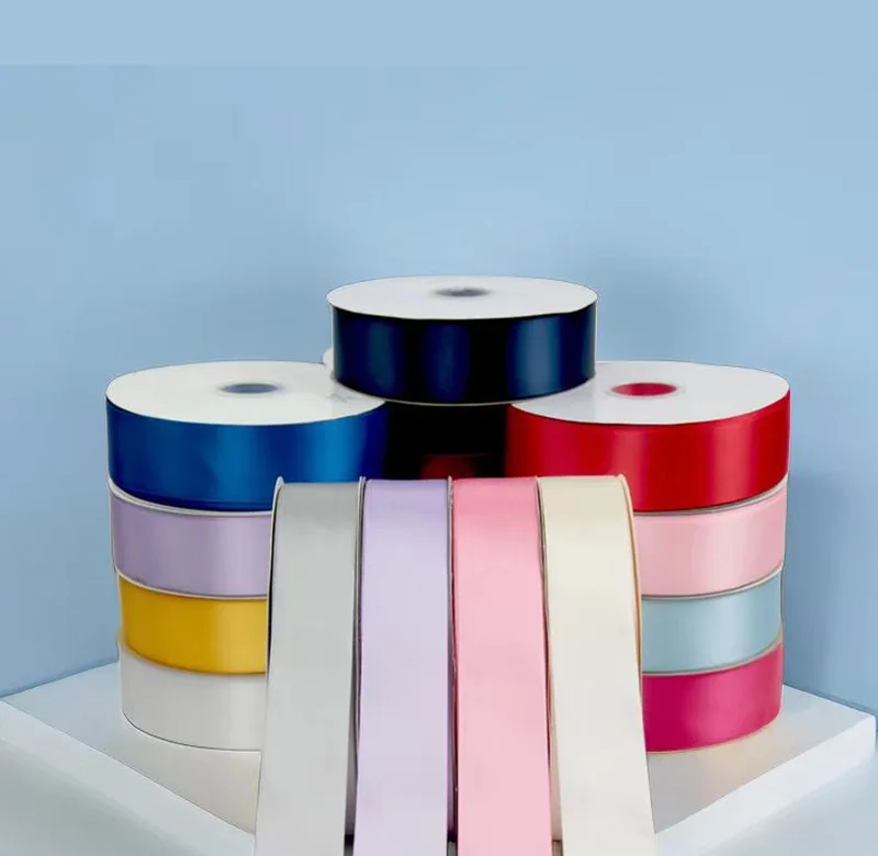 Colorful Decorative Ribbon - 100 Yards of Satin Splendor
