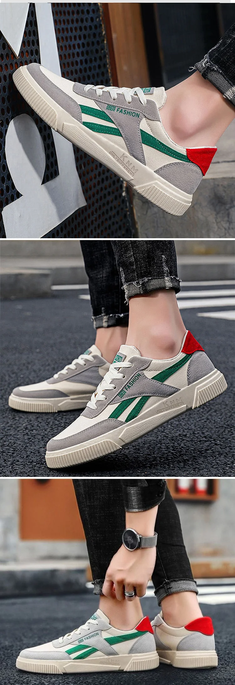 Wholesale Fashion Retro Sports Running Canvas Sneaker Men Casual Shoes ...