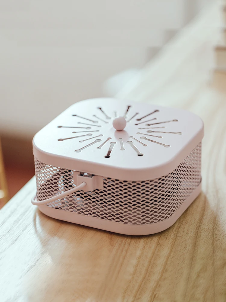 Light Luxury Mosquito Repellent Holder Portable Metal Mosquito Coil Box ...