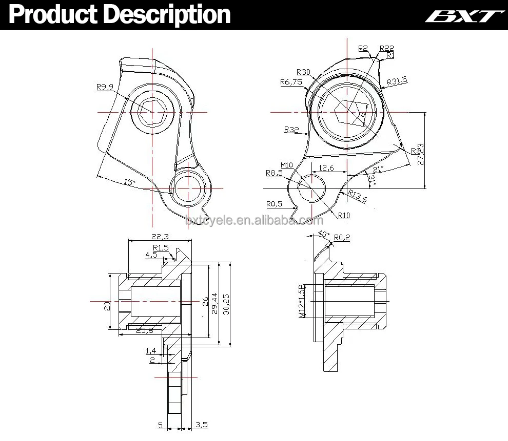 Udh Mtb Bike Rear Derailleur 1.0mm Pitch Sram Udh Wholesale Batch Stock ...
