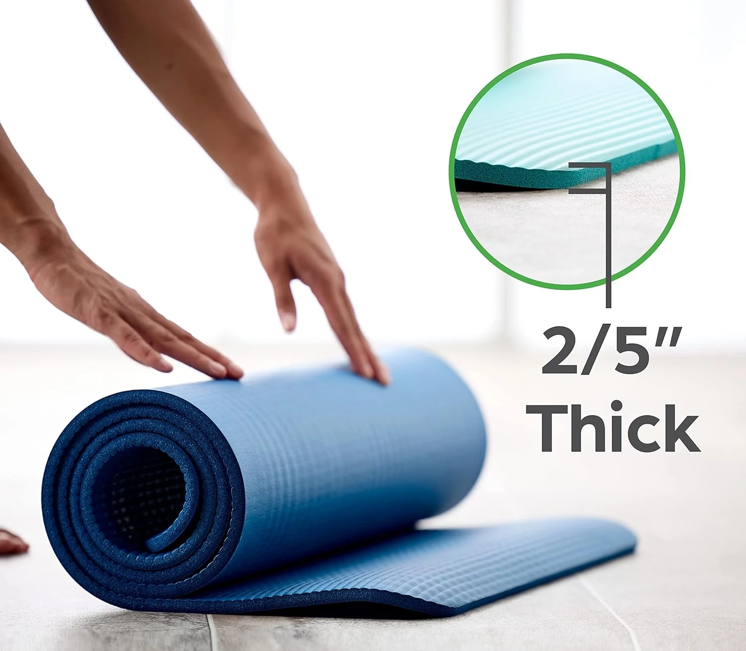 Wholesale Custom Logo Competitive Price Eco-friendly Nbr Yoga Mats 10mm ...