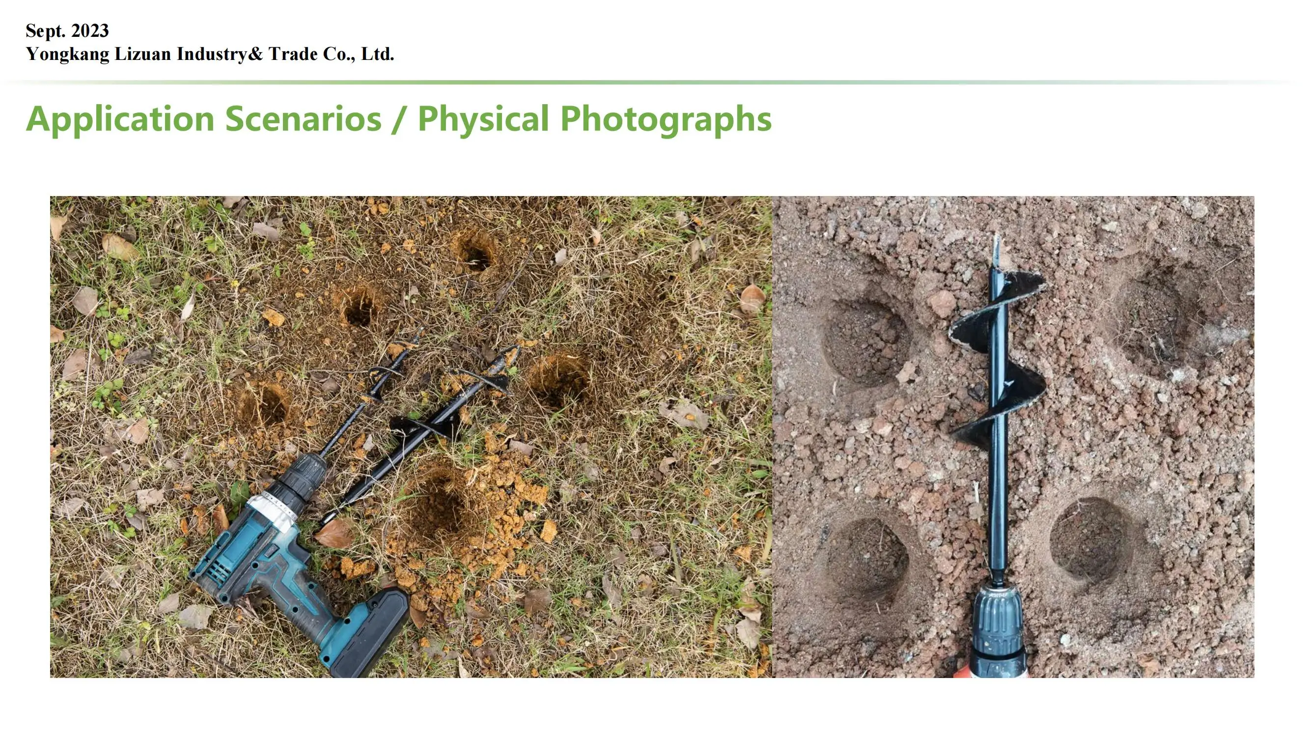 Tree Planting Digging Machine Bsmall Garden Soil Drill Auger Spiral ...