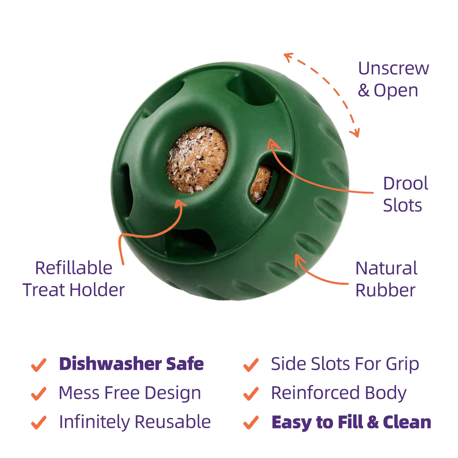 2023 New Rubber Dog Licking Ball Toy Pet Interactive Toy Dog Chew Toy