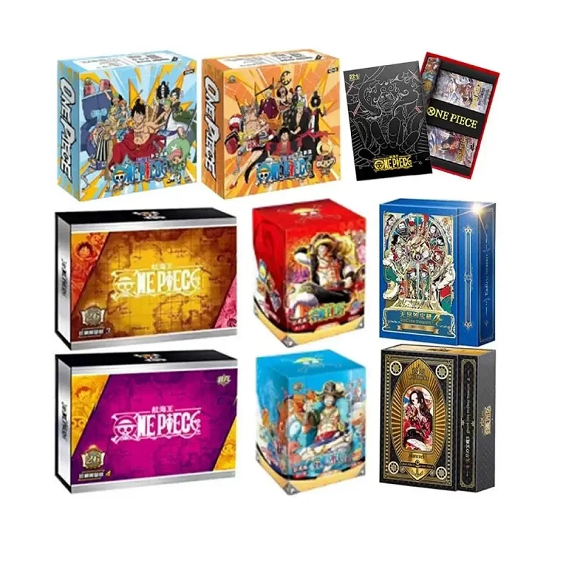 Japanese Anime One Pieces Collectible Cards Booster Box Rare Luffy Zoro ...