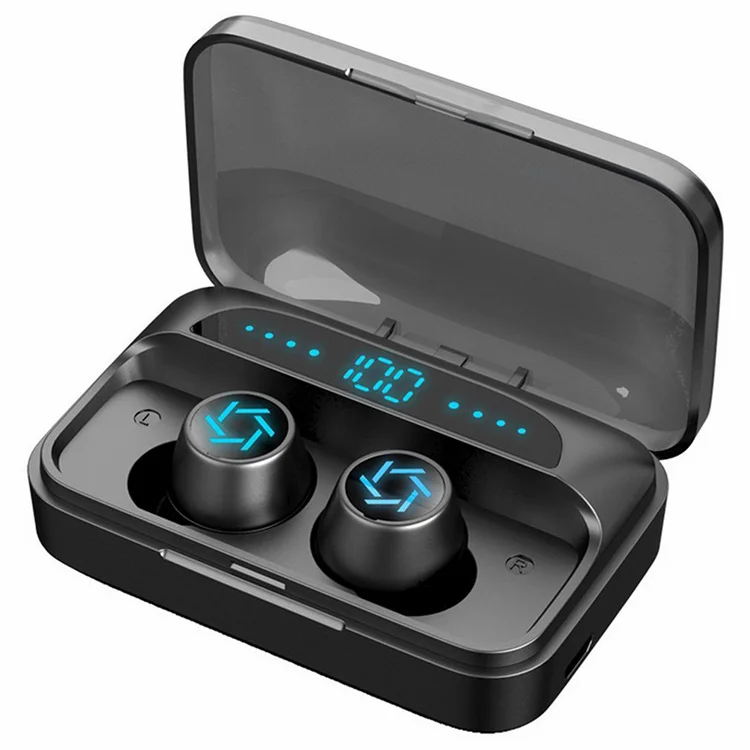 Wholesale S15 TWS Bluetooth 5.0 Earphones 1200mAh Charging Box Wireless Earphones Sports Waterproof Earbuds Headsets With Microphone From