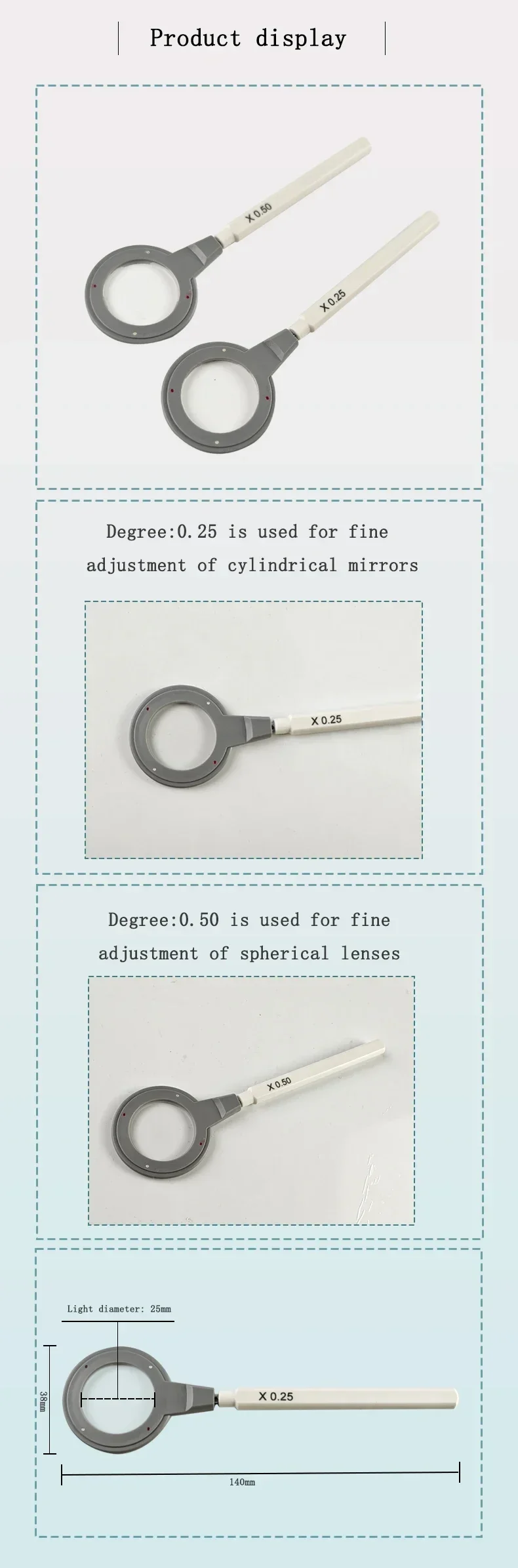 Cross Cylinder Lens JCC-2-企业官网