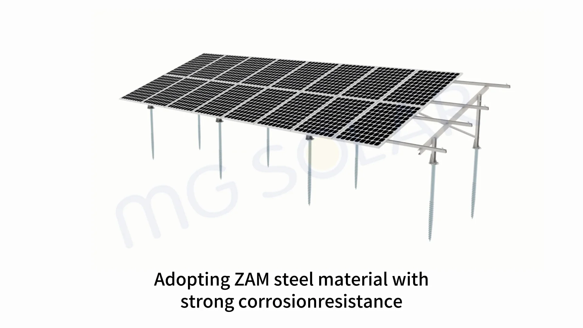 Solar Zam Steel Ground Mounted Structure System Manufactured In China ... Solar Zam Steel Ground Mounted Structure System Manufactured In China ...