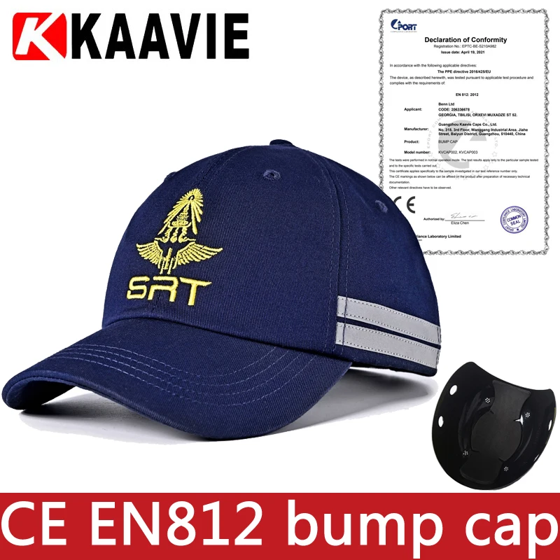 Custom Bump Cap EN812 - Safety & Comfort for Industrial Use