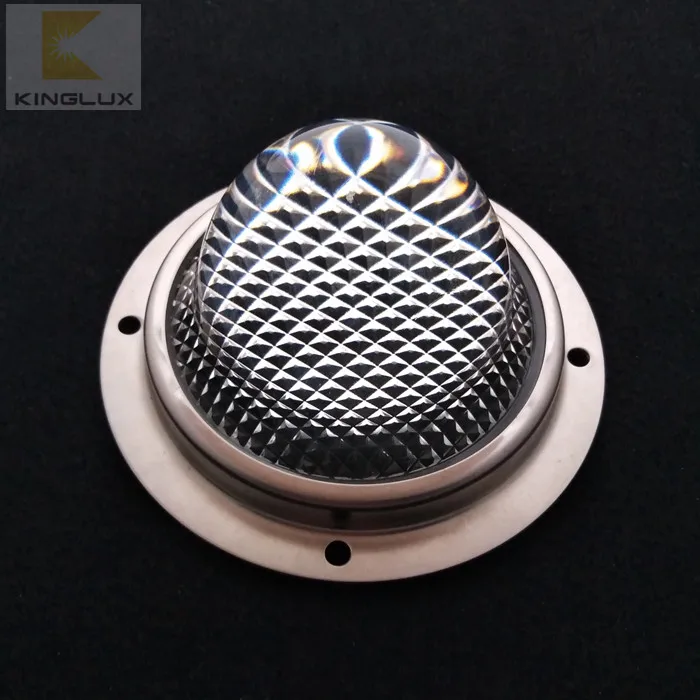 30 Degree Borosilicate Glass Led Cob Lens 78mm - Buy 30 Degree Led Cob ...