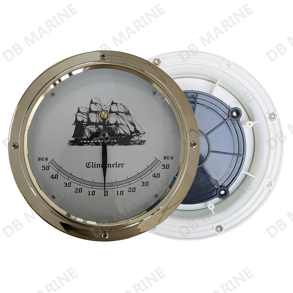 370241 High Precision Dial Type Marine Brass Clinometer 180mm - Buy ...