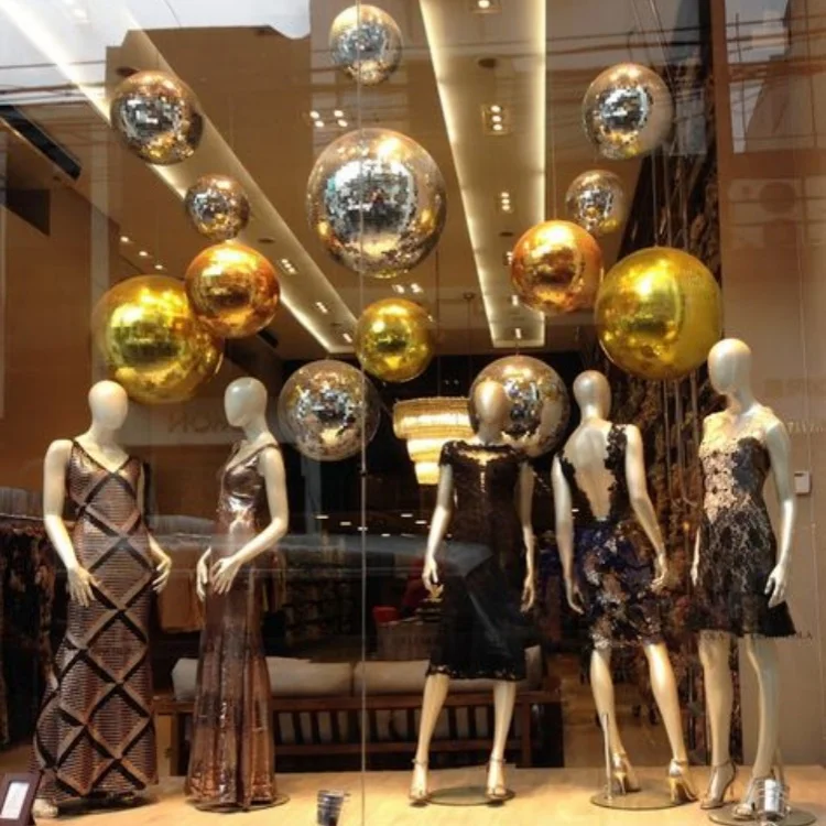 Custom Window Display Hanging Color Balloon Decoration Fashion ...
