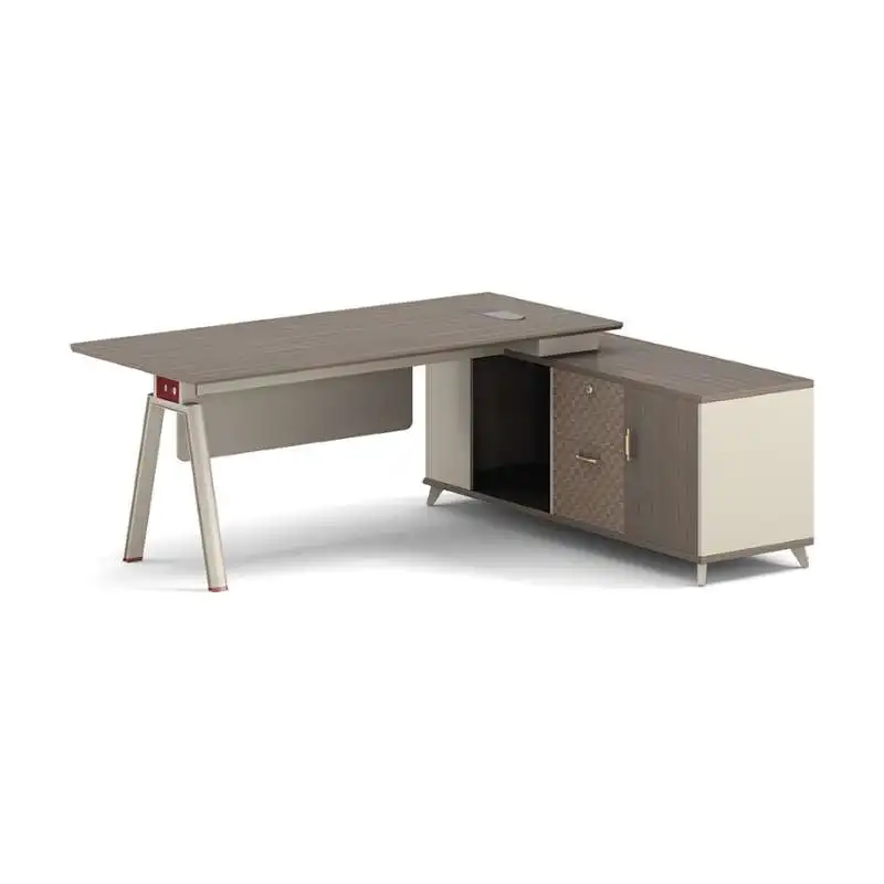 Modern Design Black Mid-back Office Desk Adjustable Headrest Fabric And ...