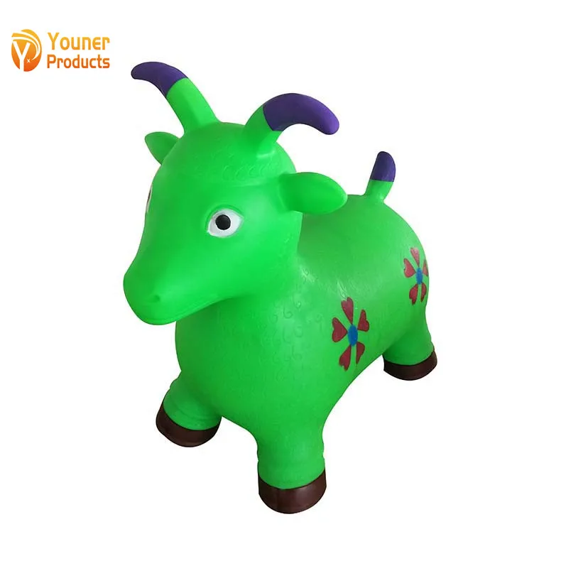 16P Kids Inflatable Bouncing Goat Animal Jumping Lamb Toys