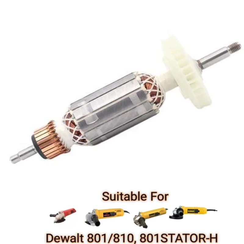 Dewalts Angle Grinder Dw801 Copper Armature 5.5 Cm X 5.5 Cm X 18 Cm ...