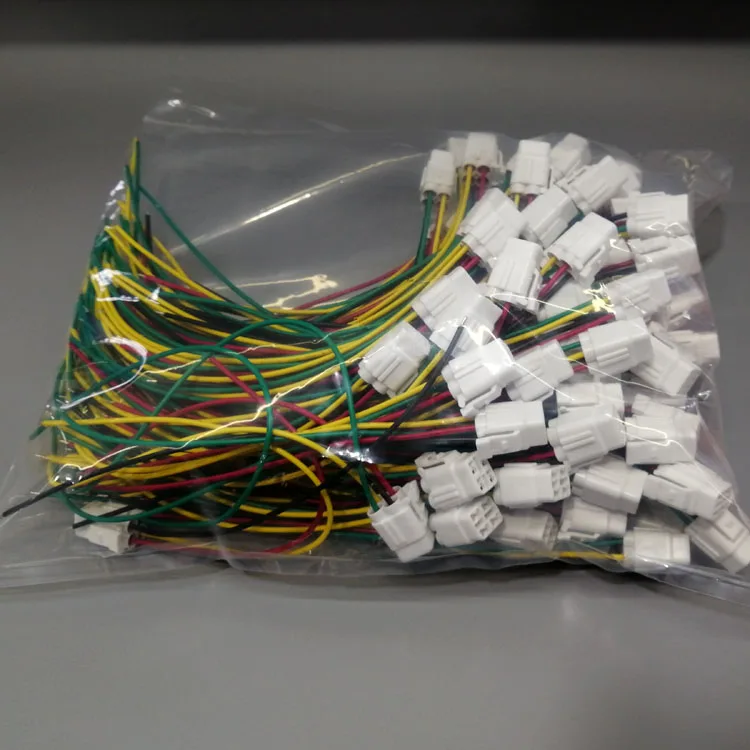 4pin Female Electric Connectors With Ul1007 20 Wag Wires Pigtail ...