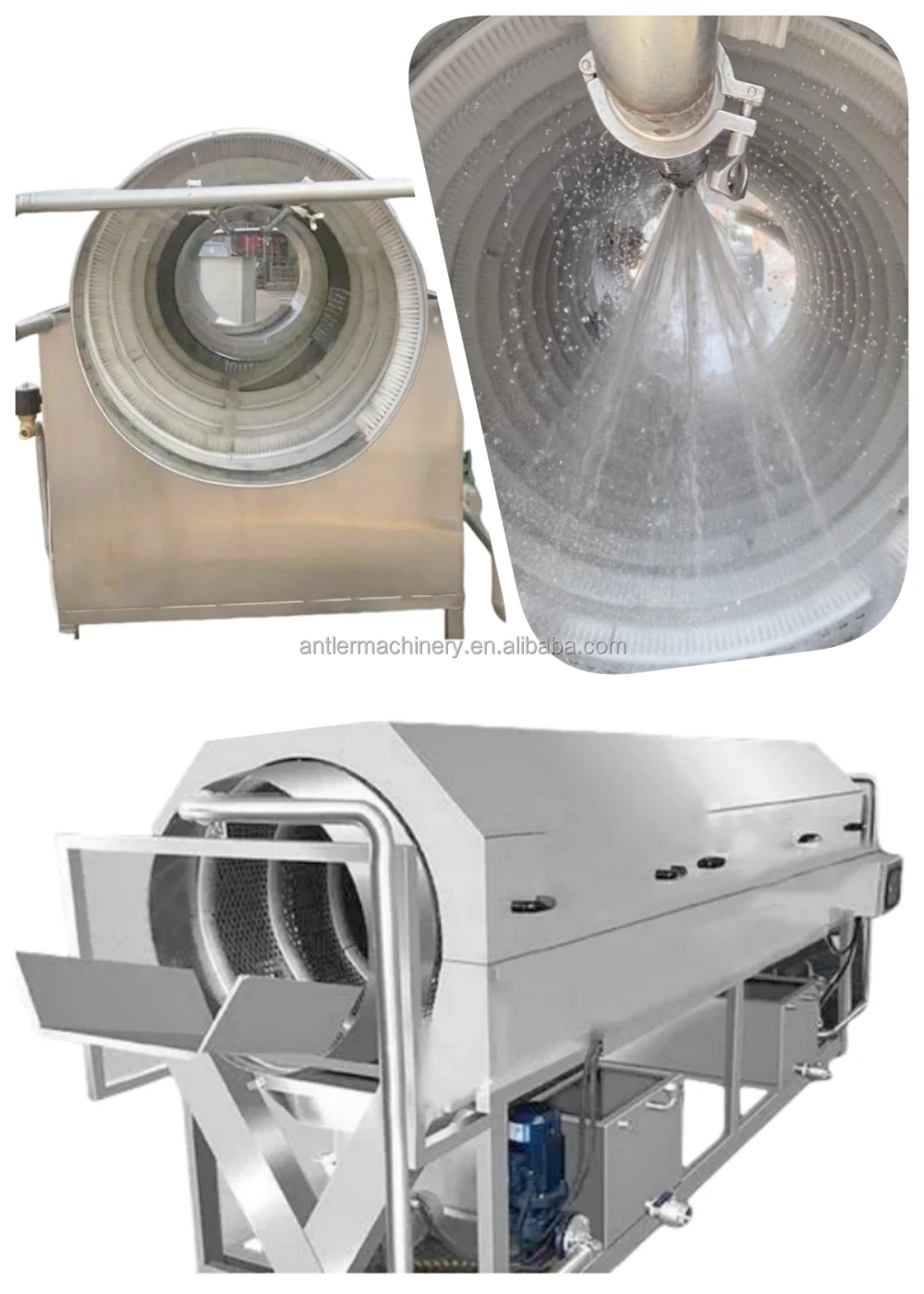 High Efficiency Rotary Drum Washing Machine - Eco-friendly