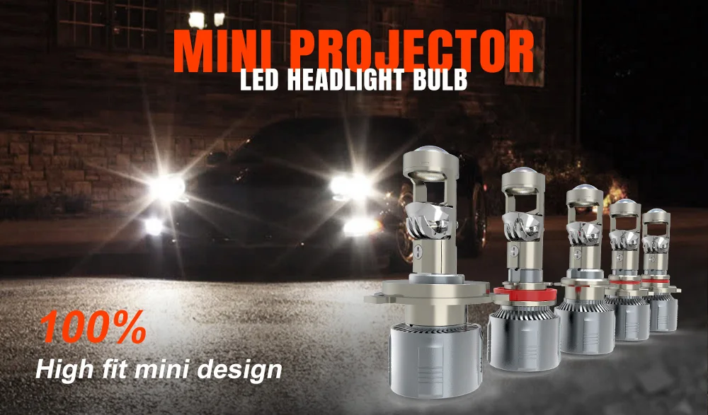 Y12 16000lm Super Brightness Car Led Headlight H4 - JIUGUANG