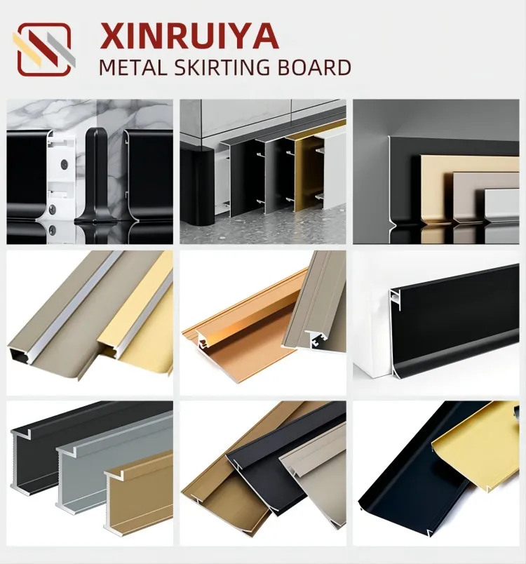 Illuminated RGB LED Profile Strip - Aluminium Skirting Board Lights