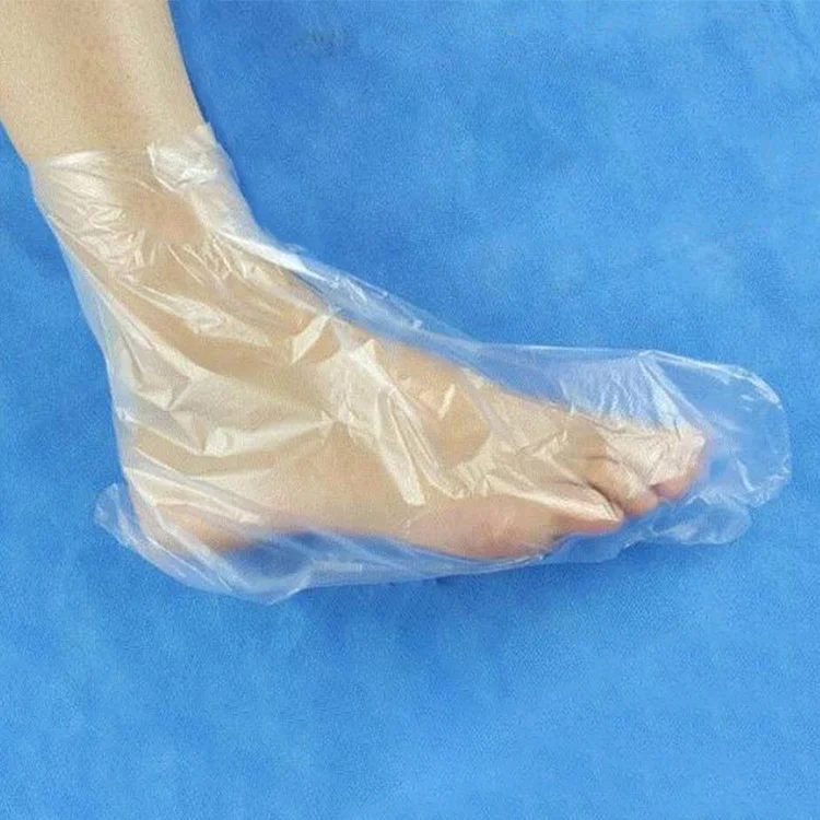 Manufacture Custom Pe Plastic Transparent Foot Cover For Foot ...