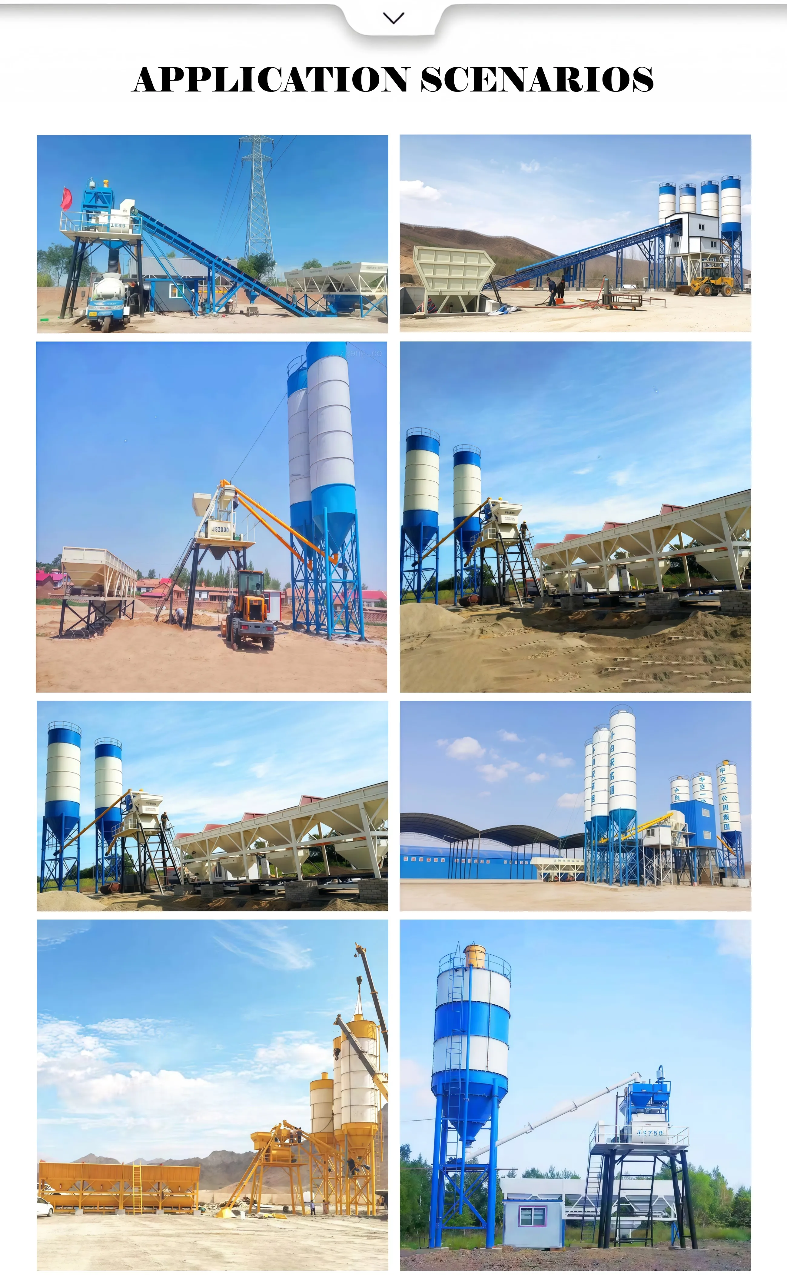 YIRUI HZS25 Heavy-duty Electric Large-scale Concrete Mixing Plant ...