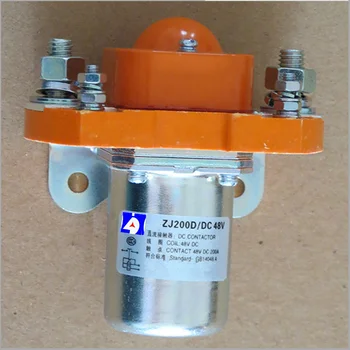 200a 48v Dc Contactor With Auxiliary Contacts - Buy Zj200d Contactor ...