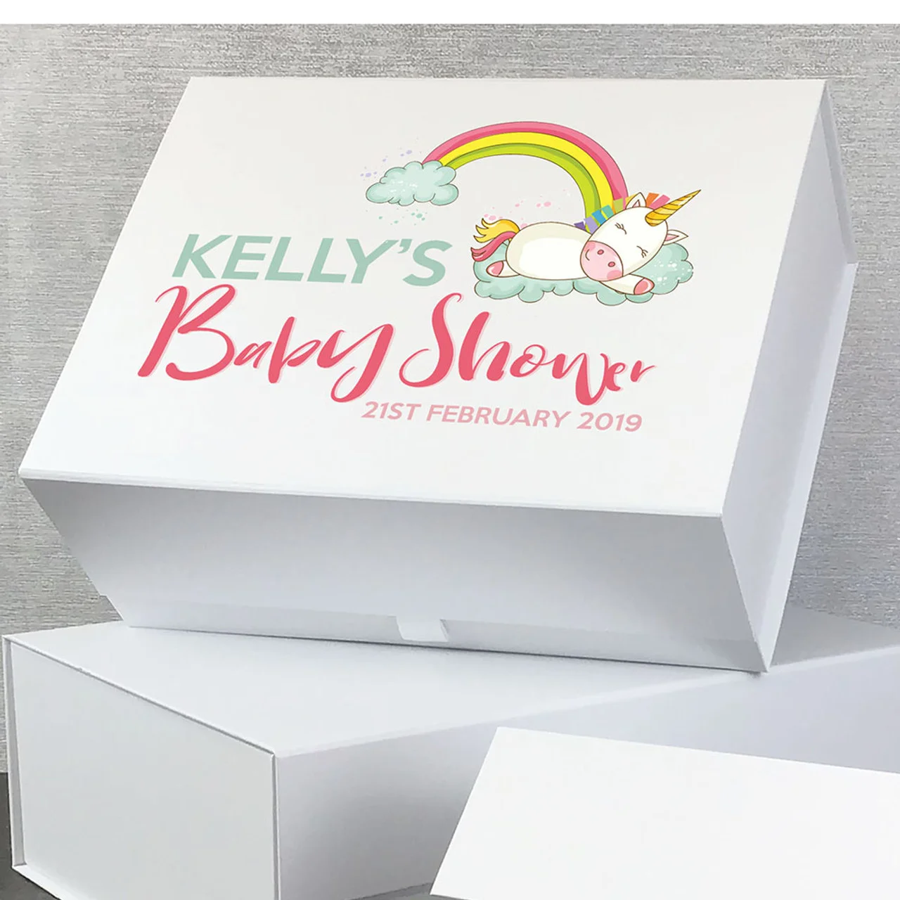 Alibaba.com: New Design Matte White Baby Gift Hamper Box, Empty Gift ...